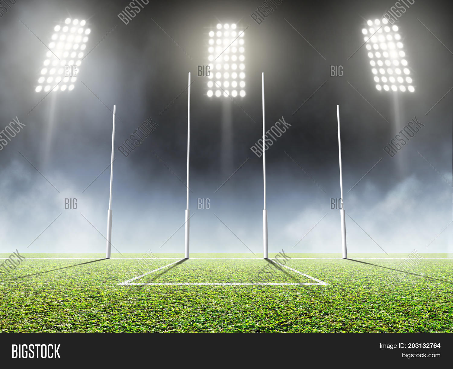 Sports Stadium Goal Image & Photo (Free Trial) | Bigstock