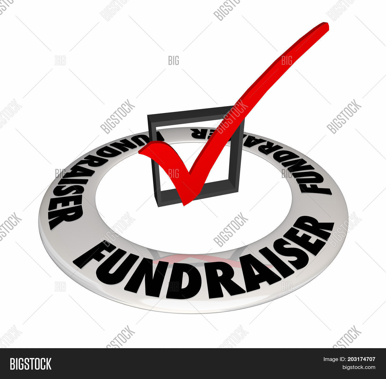 Fundraiser Check Box Image & Photo (Free Trial) | Bigstock