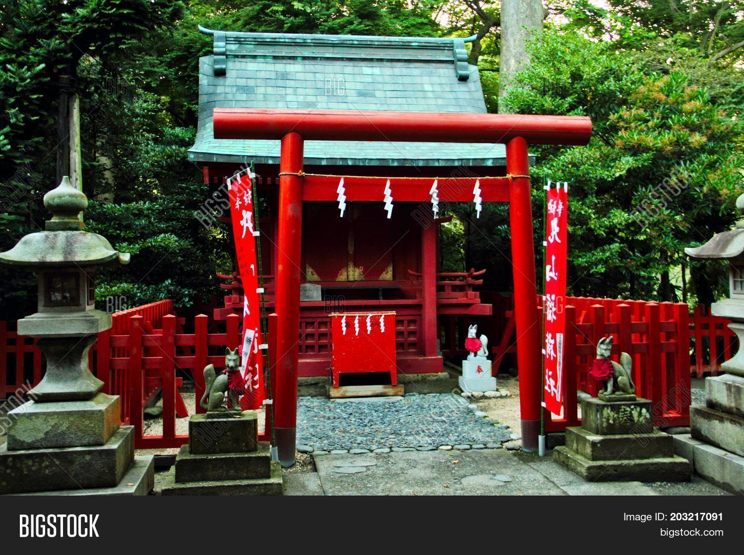Small Shrine Forest Image & Photo (Free Trial) | Bigstock