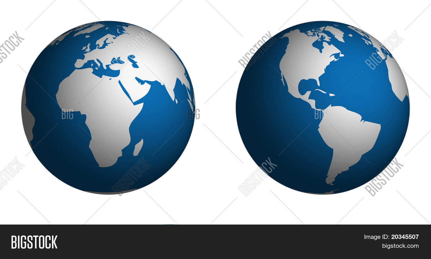 Globe Map World. Map Image & Photo (Free Trial) | Bigstock