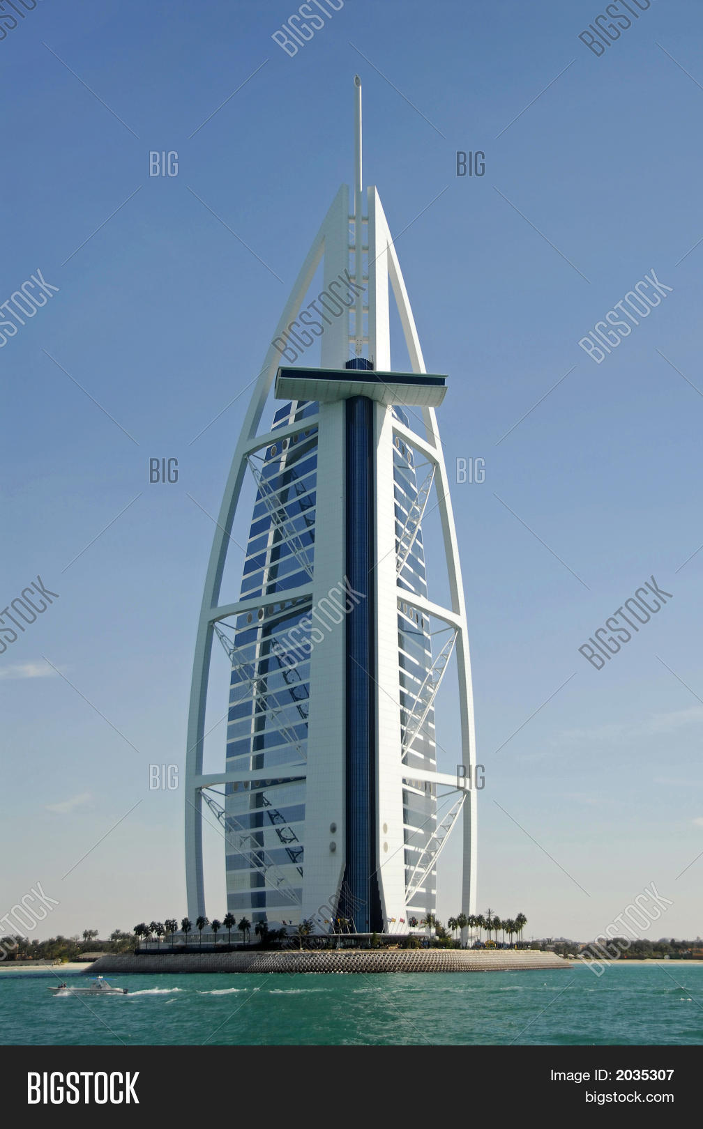 Burj Al Arab Sea View Image & Photo (Free Trial) | Bigstock