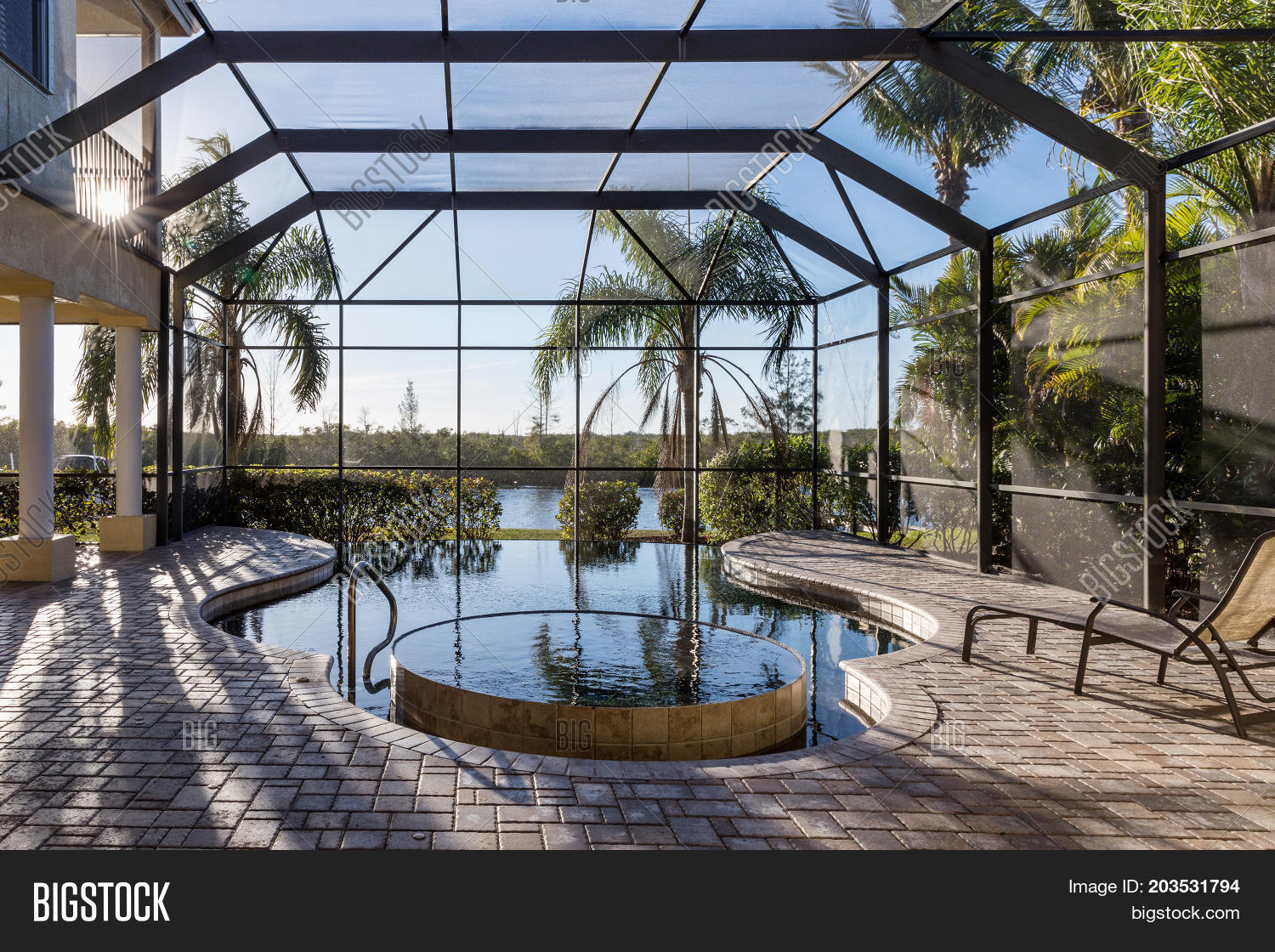 Pool Florida House. Image & Photo (Free Trial) | Bigstock