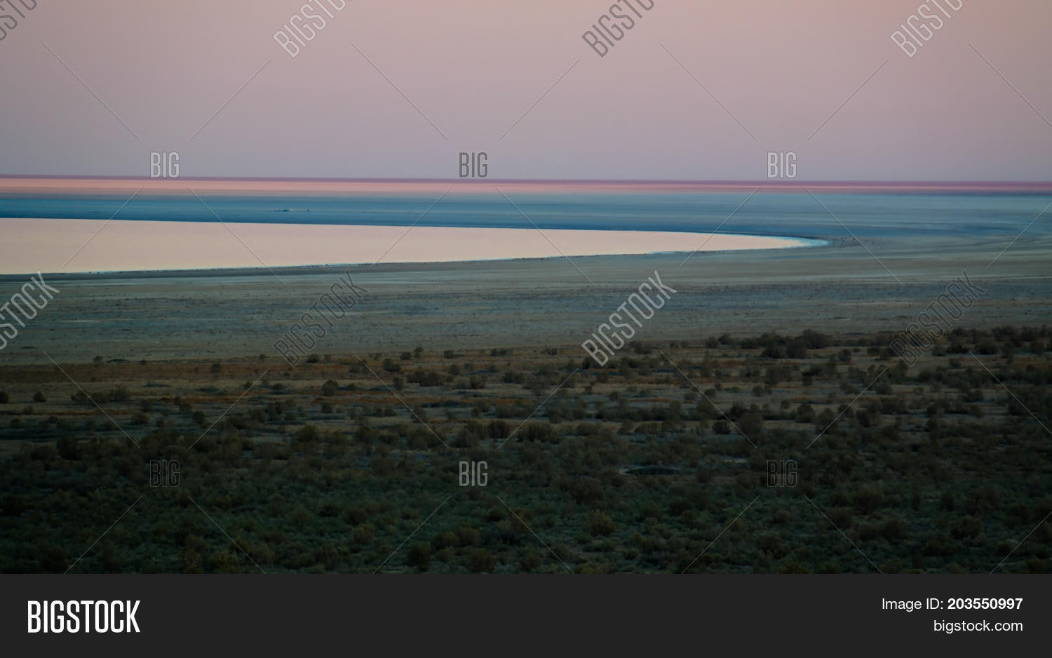Panorama View Aral Sea Image & Photo (Free Trial) | Bigstock