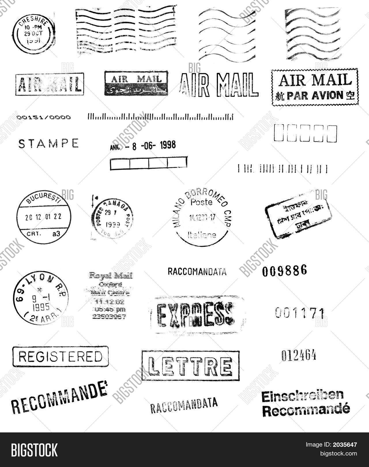 Post_Stamps Image & Photo (Free Trial) | Bigstock