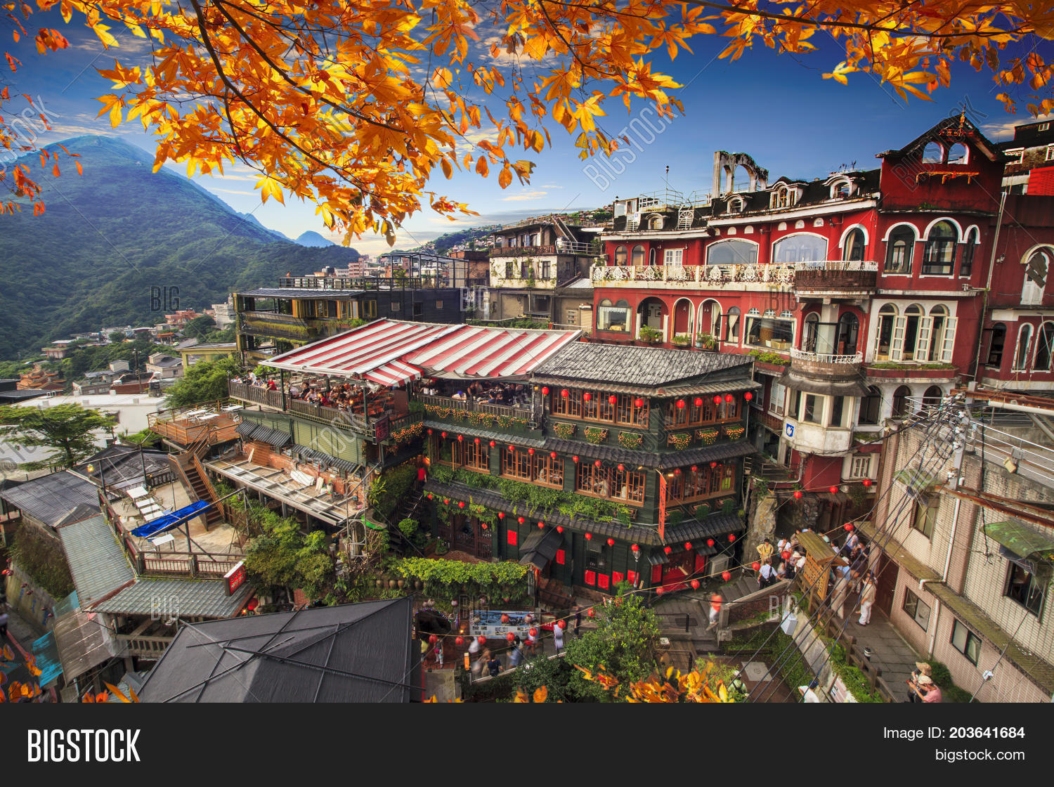 Jiufen, Taipei, Taiwan Image & Photo (Free Trial) | Bigstock