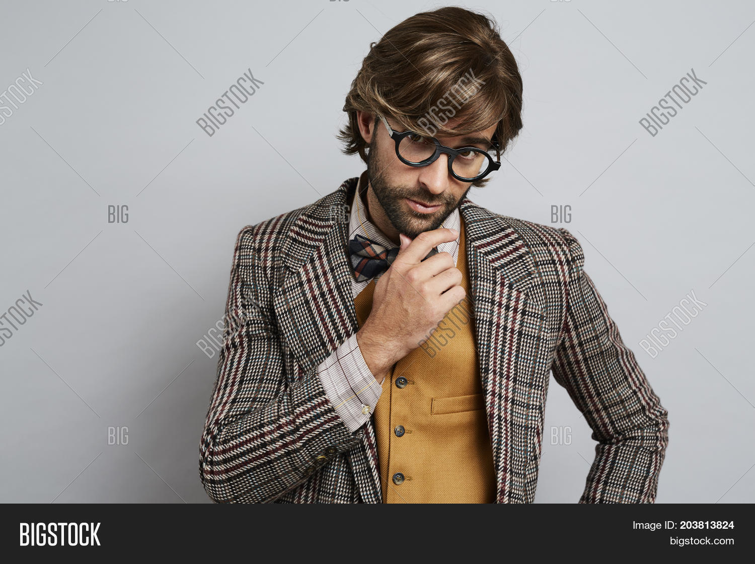 Fashionable Cool Geek Image & Photo (Free Trial) | Bigstock