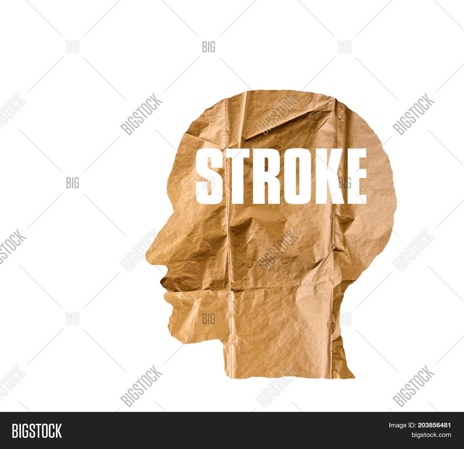 Crumpled Paper Shaped Image & Photo (Free Trial) | Bigstock