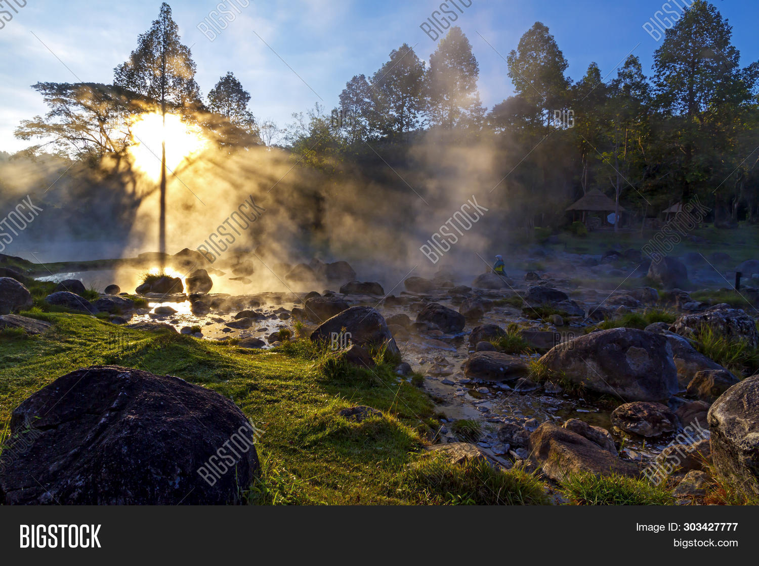Hot Springs Beautiful Image & Photo (Free Trial) | Bigstock
