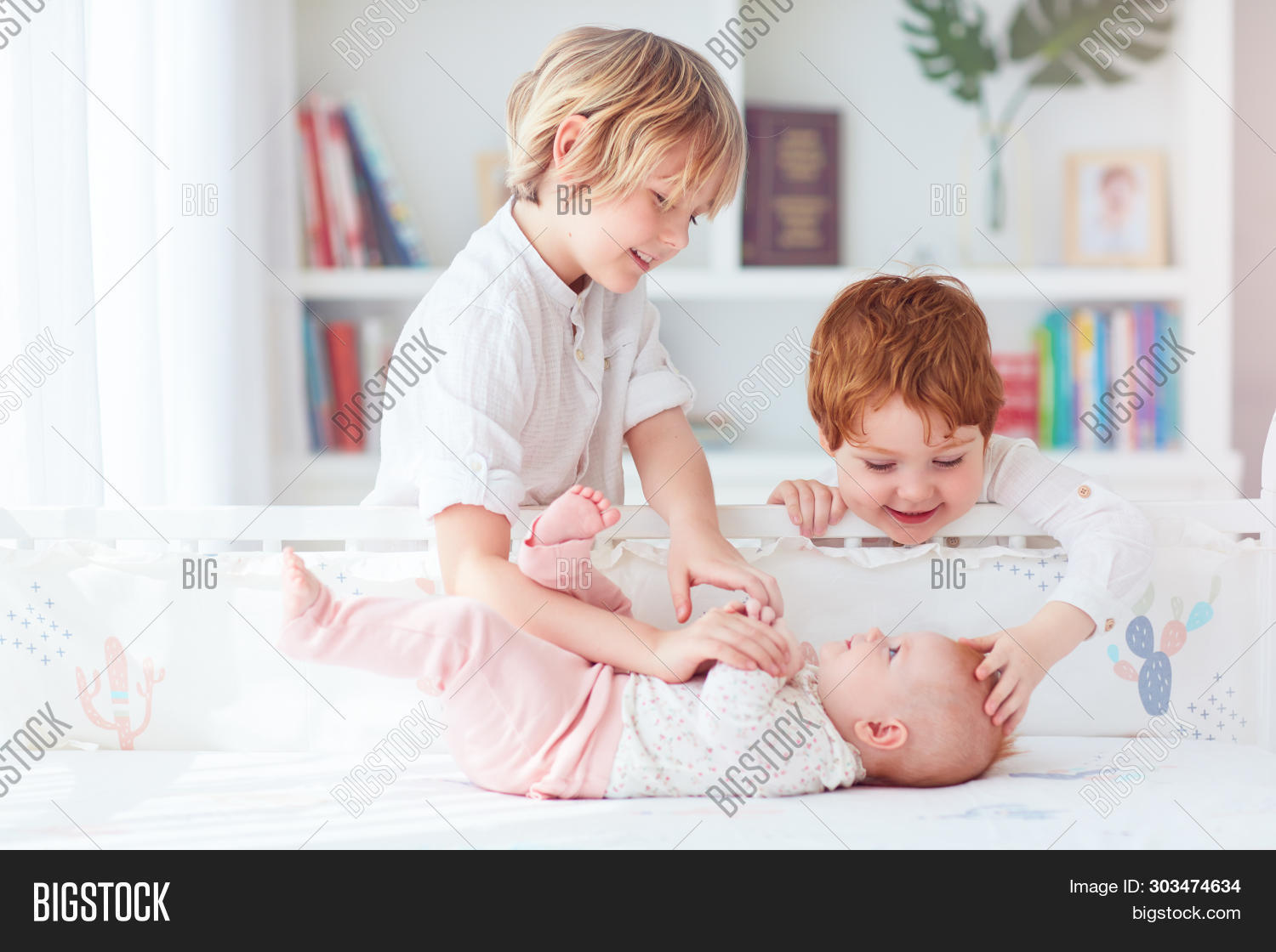 Happy Brothers Playing Image & Photo (Free Trial) | Bigstock