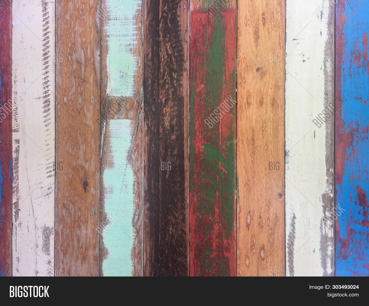Pastel Wood Planks Image & Photo (Free Trial) | Bigstock