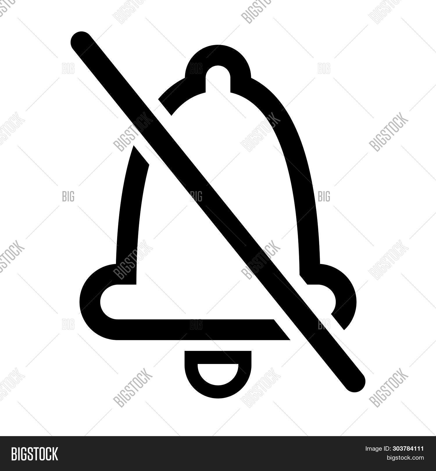 Silent Mode Outline Image & Photo (Free Trial) | Bigstock