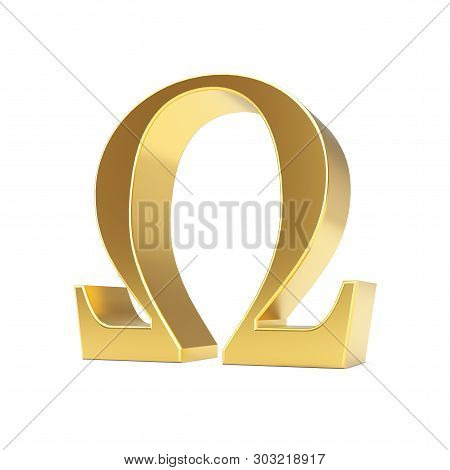 Golden Greek Omega Image & Photo (Free Trial) | Bigstock