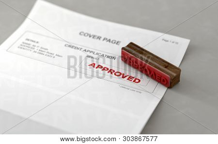 Approved Stamp Credit Image & Photo (Free Trial) | Bigstock