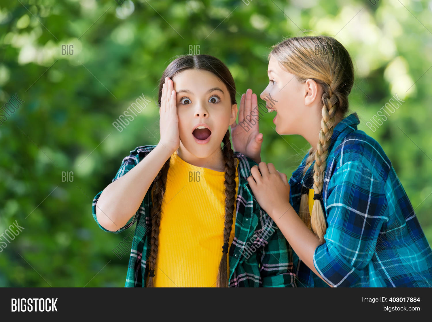 Little Girl Whisper Image & Photo (Free Trial) | Bigstock