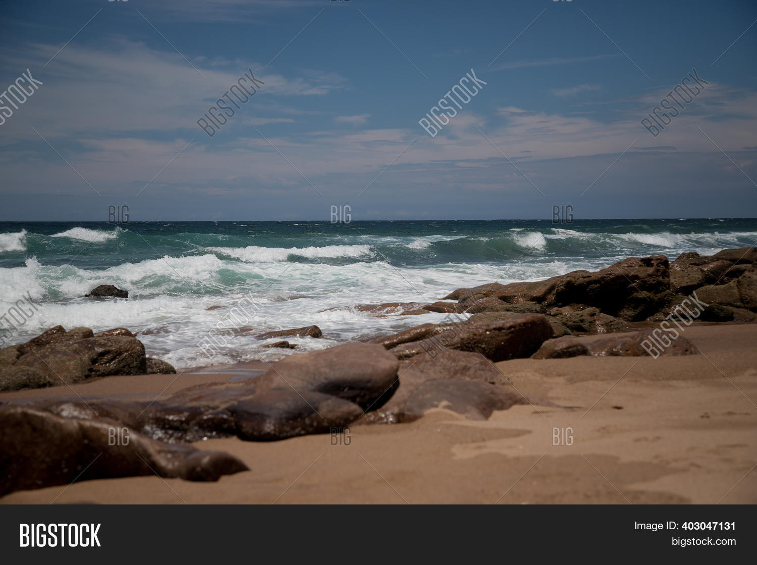 Beautiful Sandy Ocean Image & Photo (Free Trial) | Bigstock