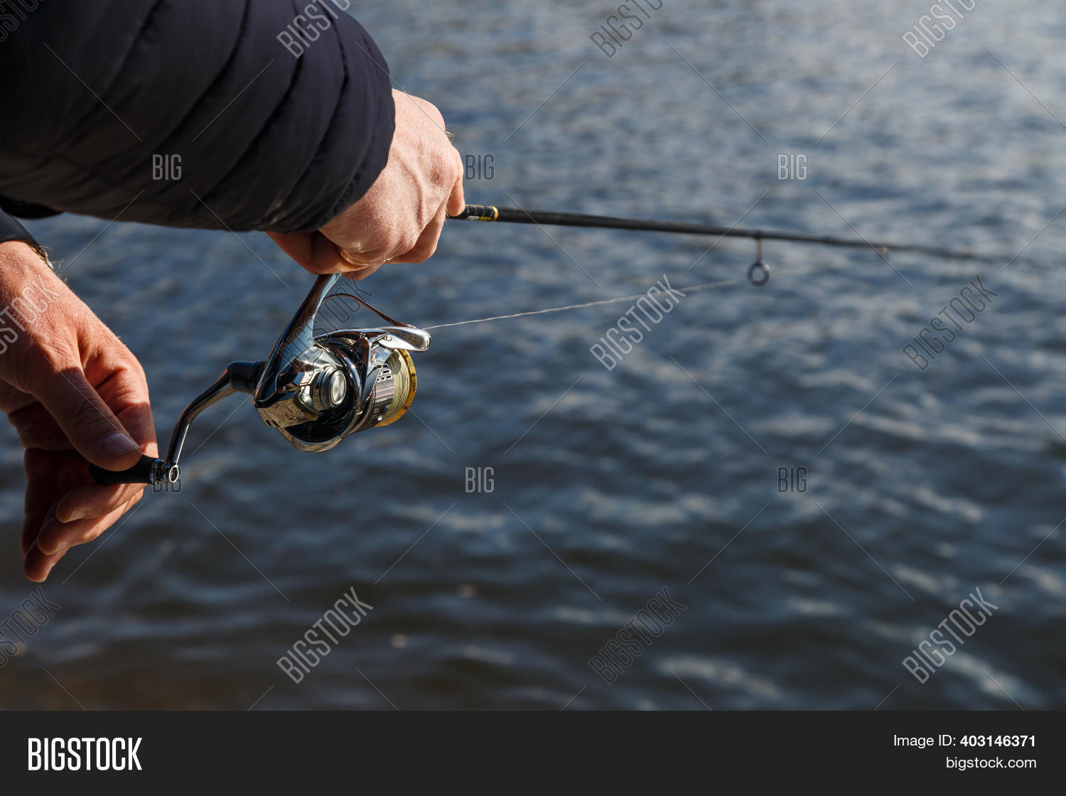 Fishing On Lake Sunset Image & Photo (Free Trial) | Bigstock