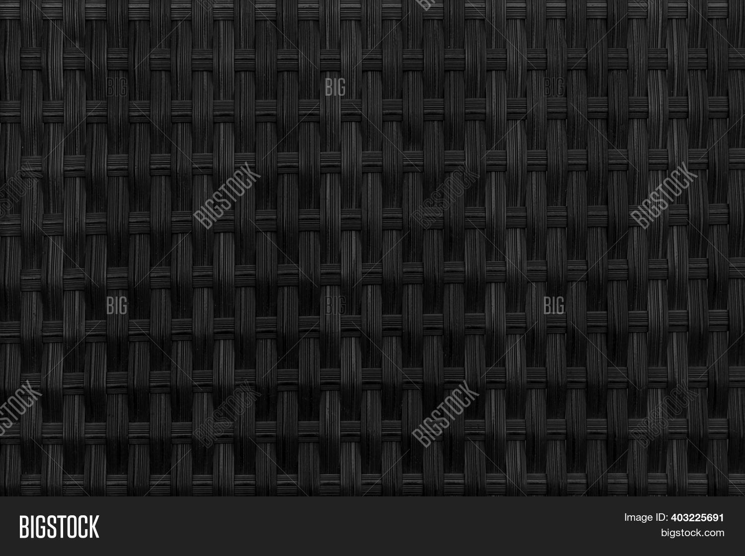 Black Woven Rattan Image & Photo (Free Trial) | Bigstock