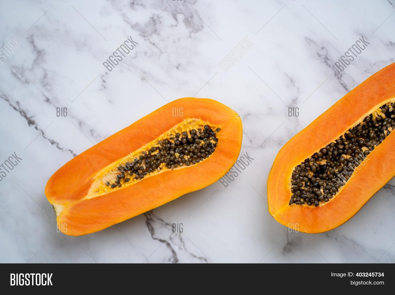 Closeup Halves Ripe Image & Photo (Free Trial) | Bigstock