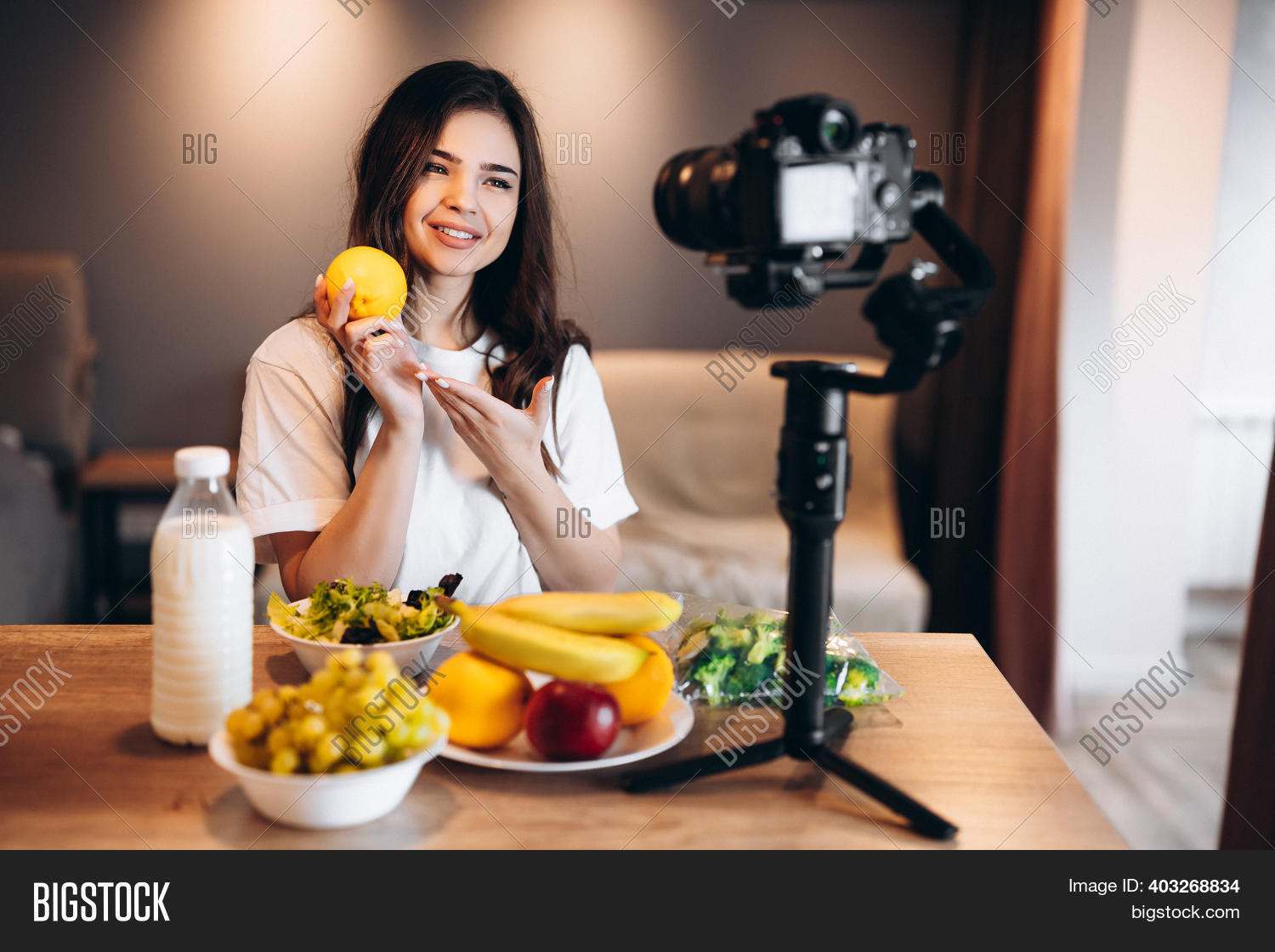 Healthy Food Blogger Image & Photo (Free Trial) | Bigstock