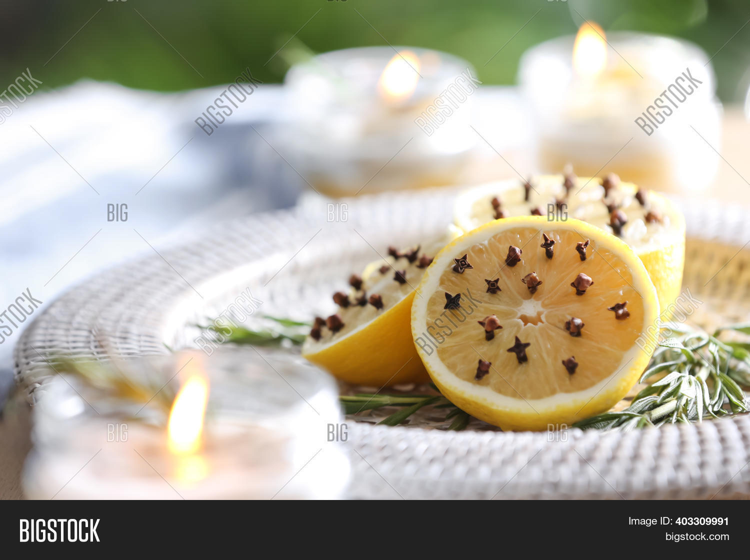 Lemons Cloves Fresh Image & Photo (Free Trial) | Bigstock