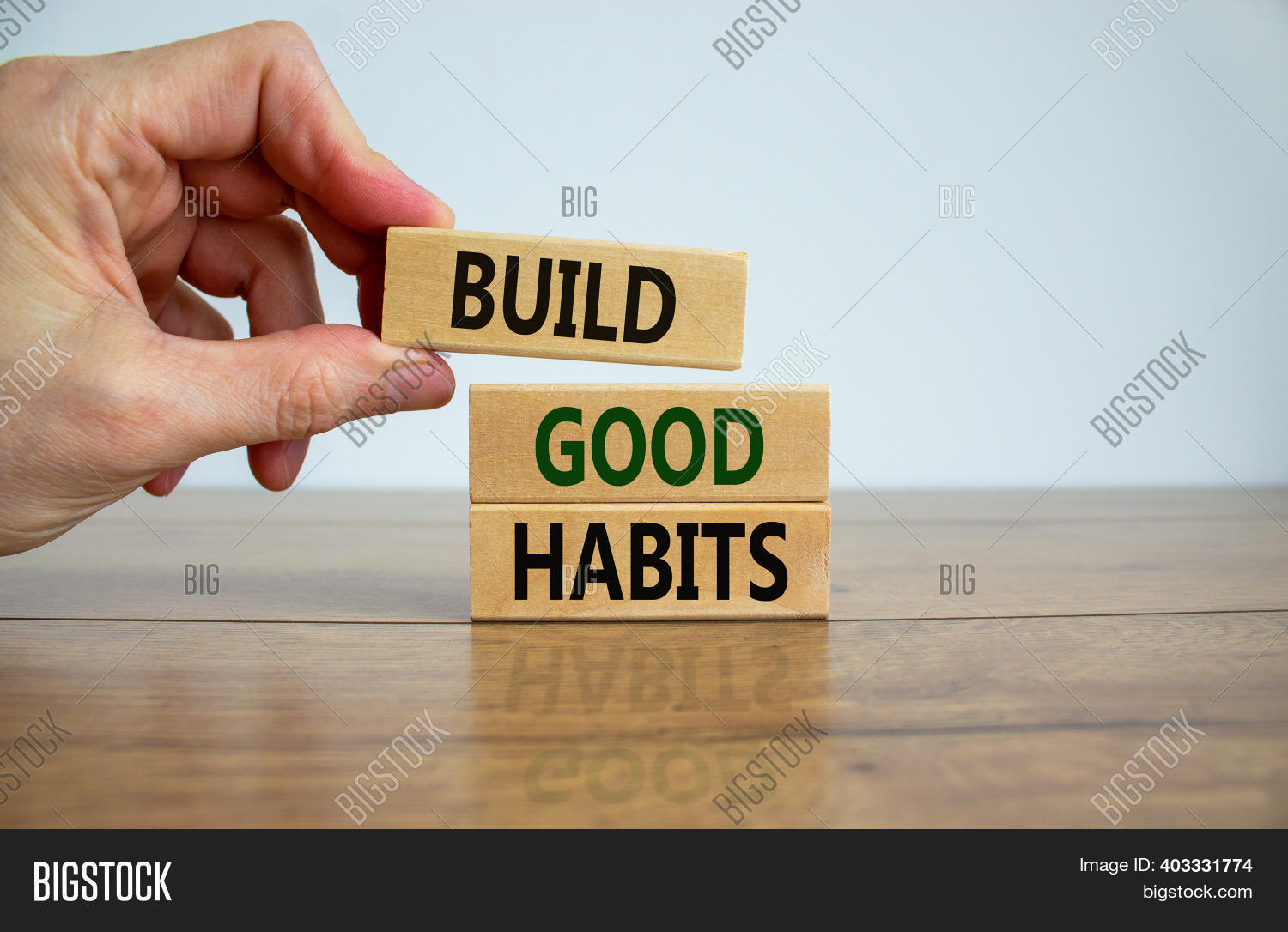 Build Good Habits Image & Photo (Free Trial) | Bigstock