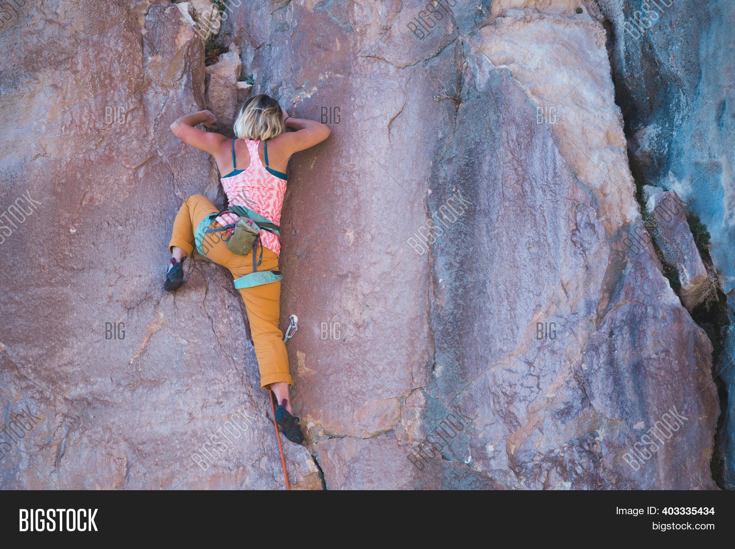 Strong Climber Climbs Image & Photo (Free Trial) | Bigstock