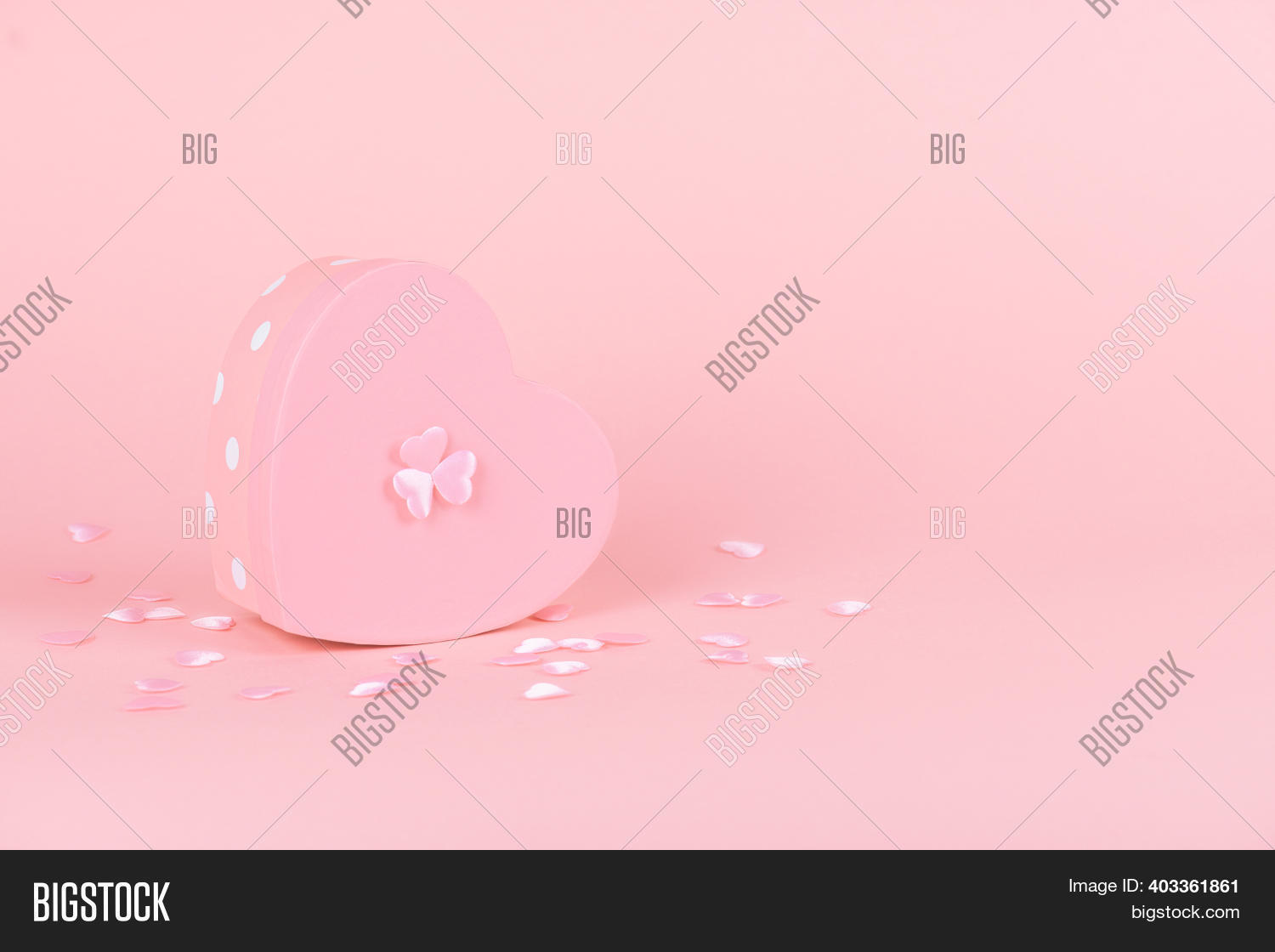 Pink Heart Shape Gift Image & Photo (Free Trial) | Bigstock