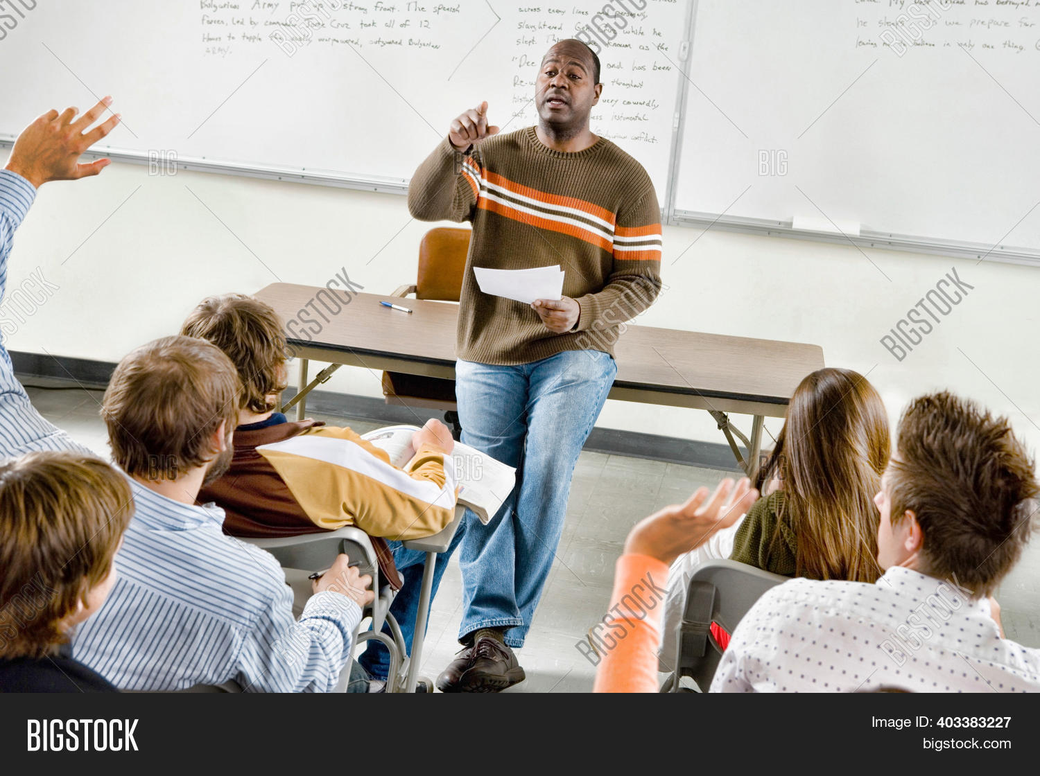 Professor Pointing Image & Photo (Free Trial) | Bigstock