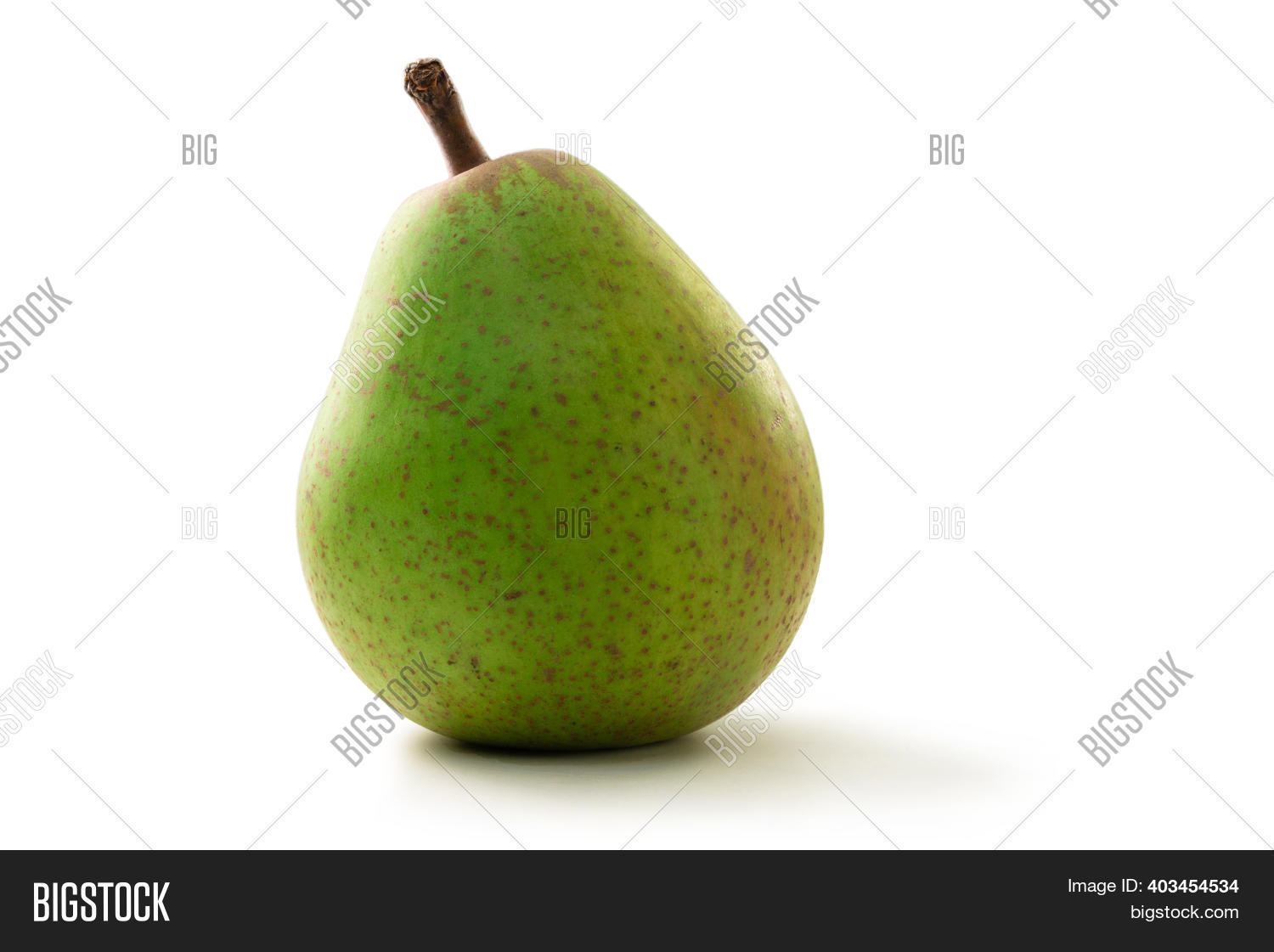 Ripe Pear Isolated Image & Photo (Free Trial) | Bigstock