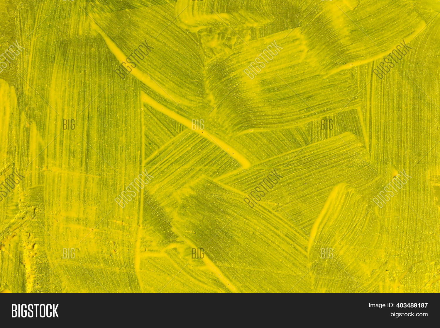 Brush Strokes Yellow Image & Photo (Free Trial) | Bigstock