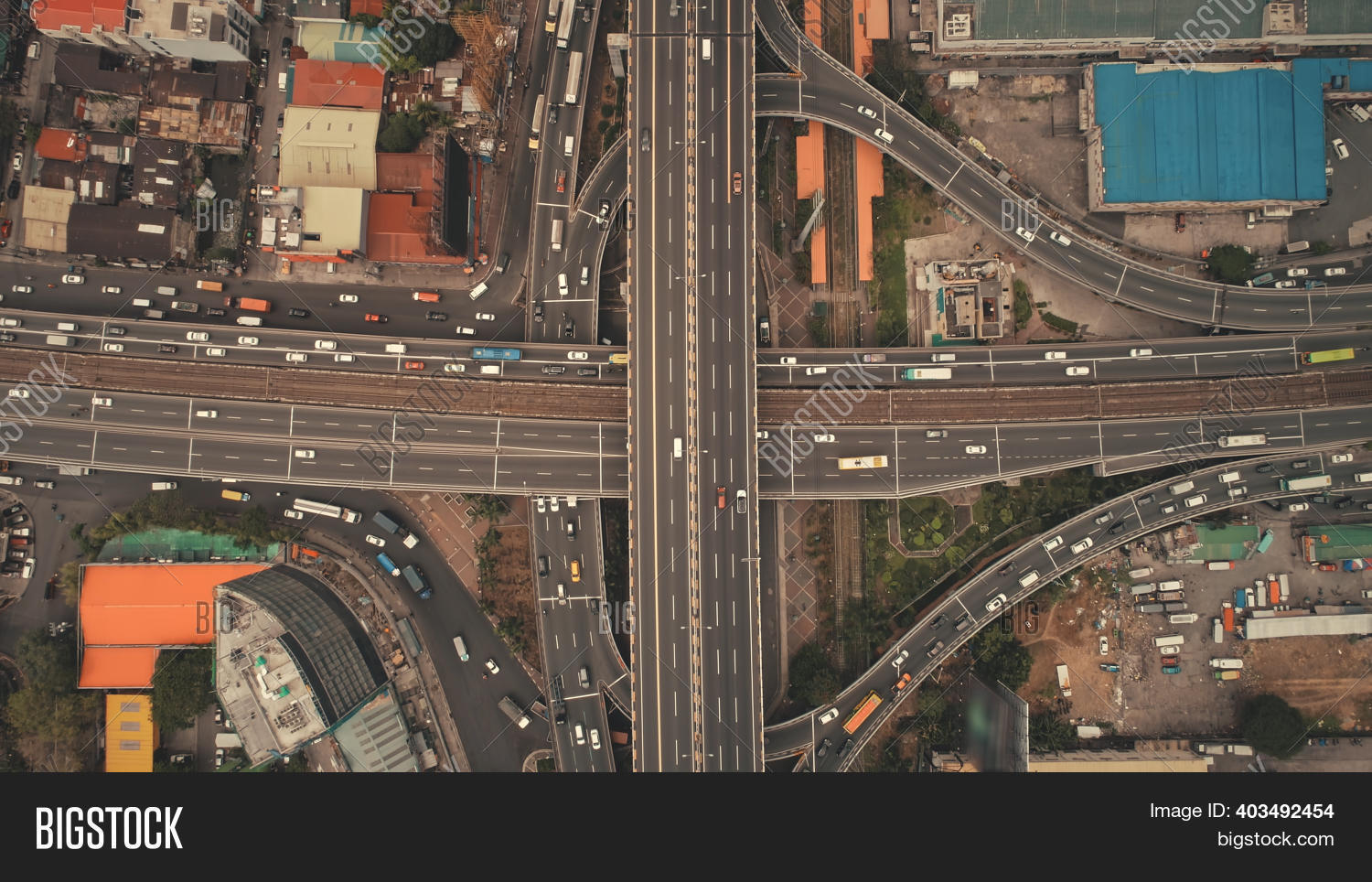 Top Down Downtown Image & Photo (Free Trial) | Bigstock