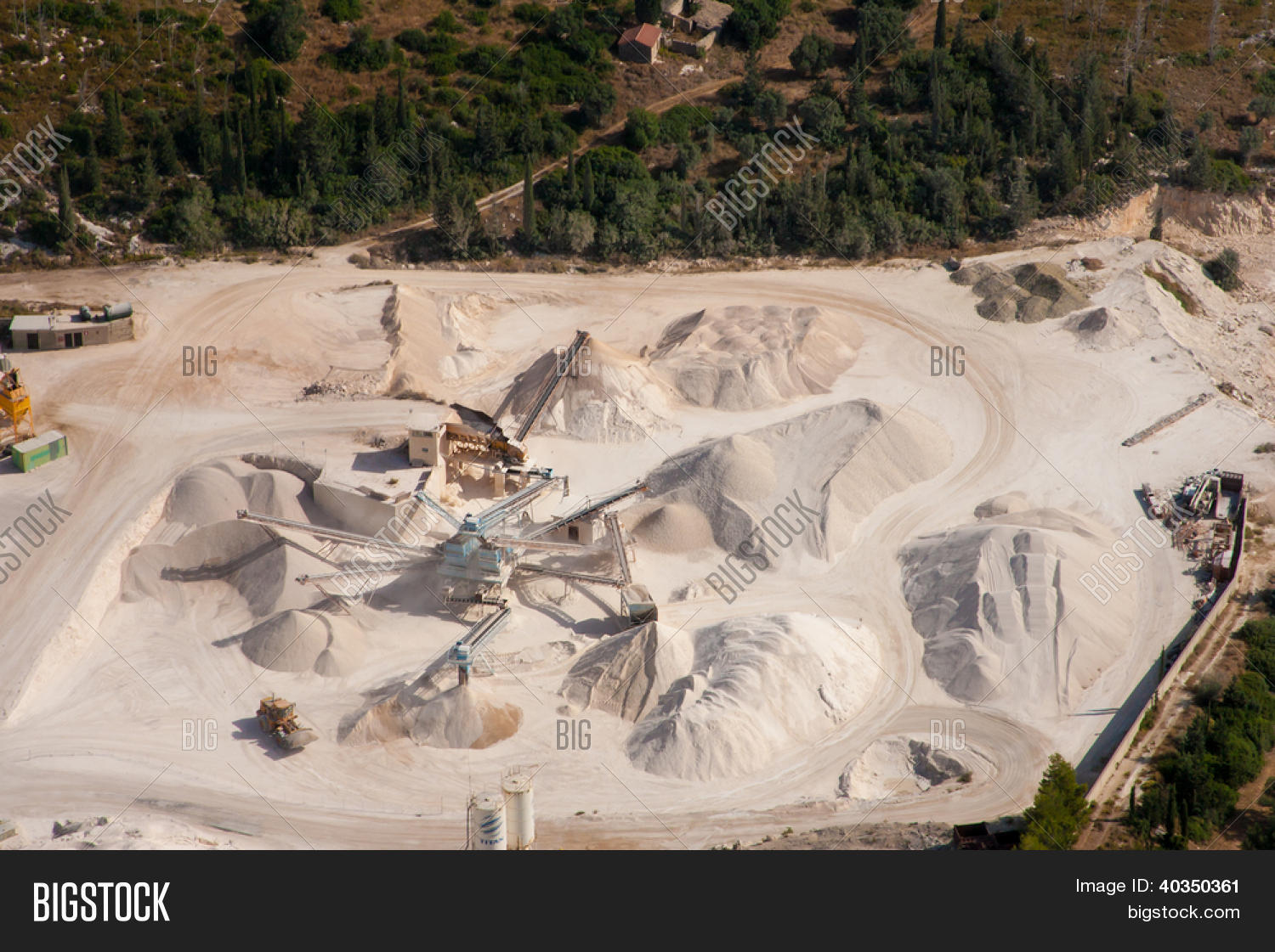 Aerial View Worksite Image & Photo (Free Trial) | Bigstock