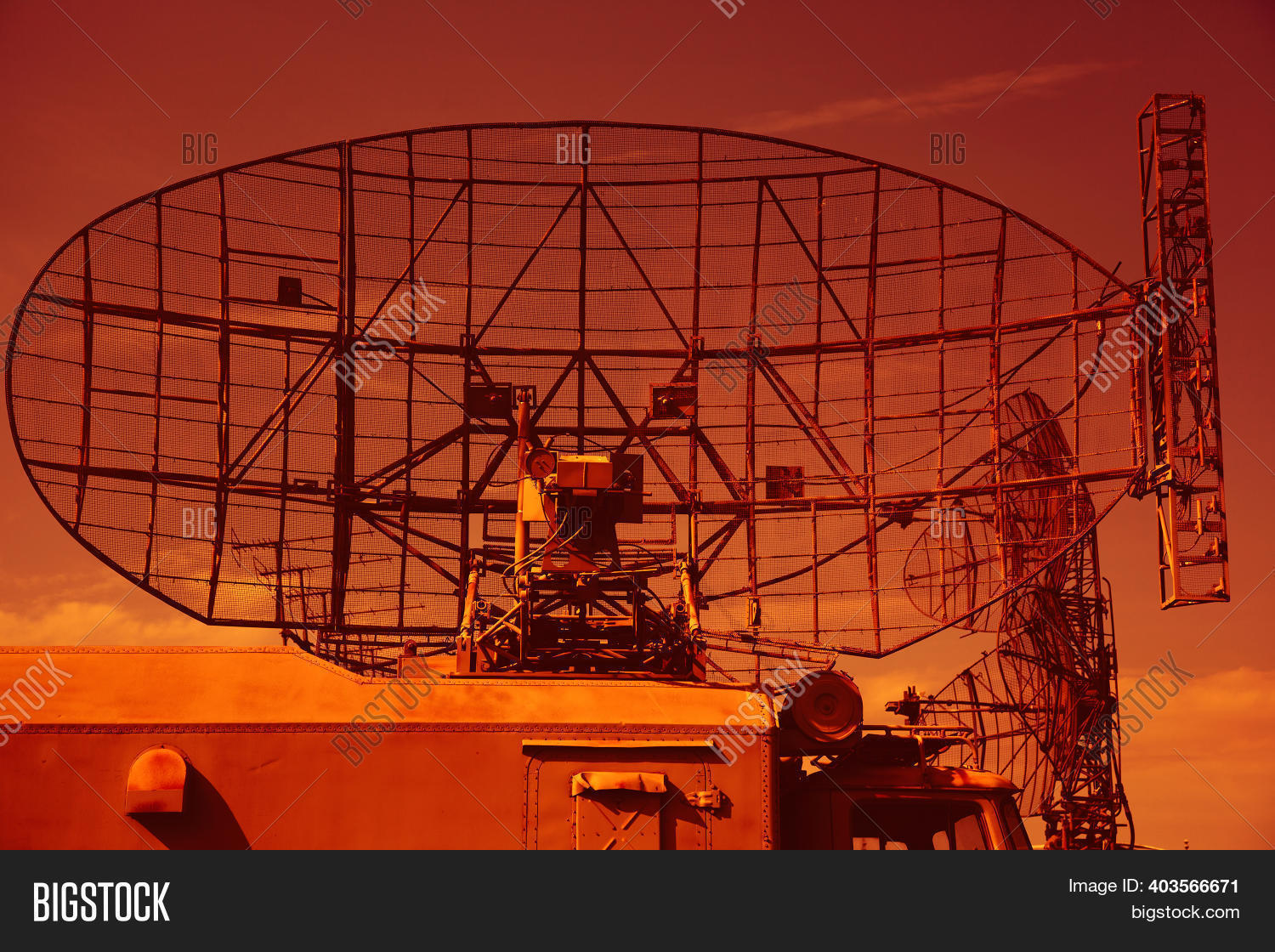 Military Radar On Roof Image & Photo (Free Trial) | Bigstock
