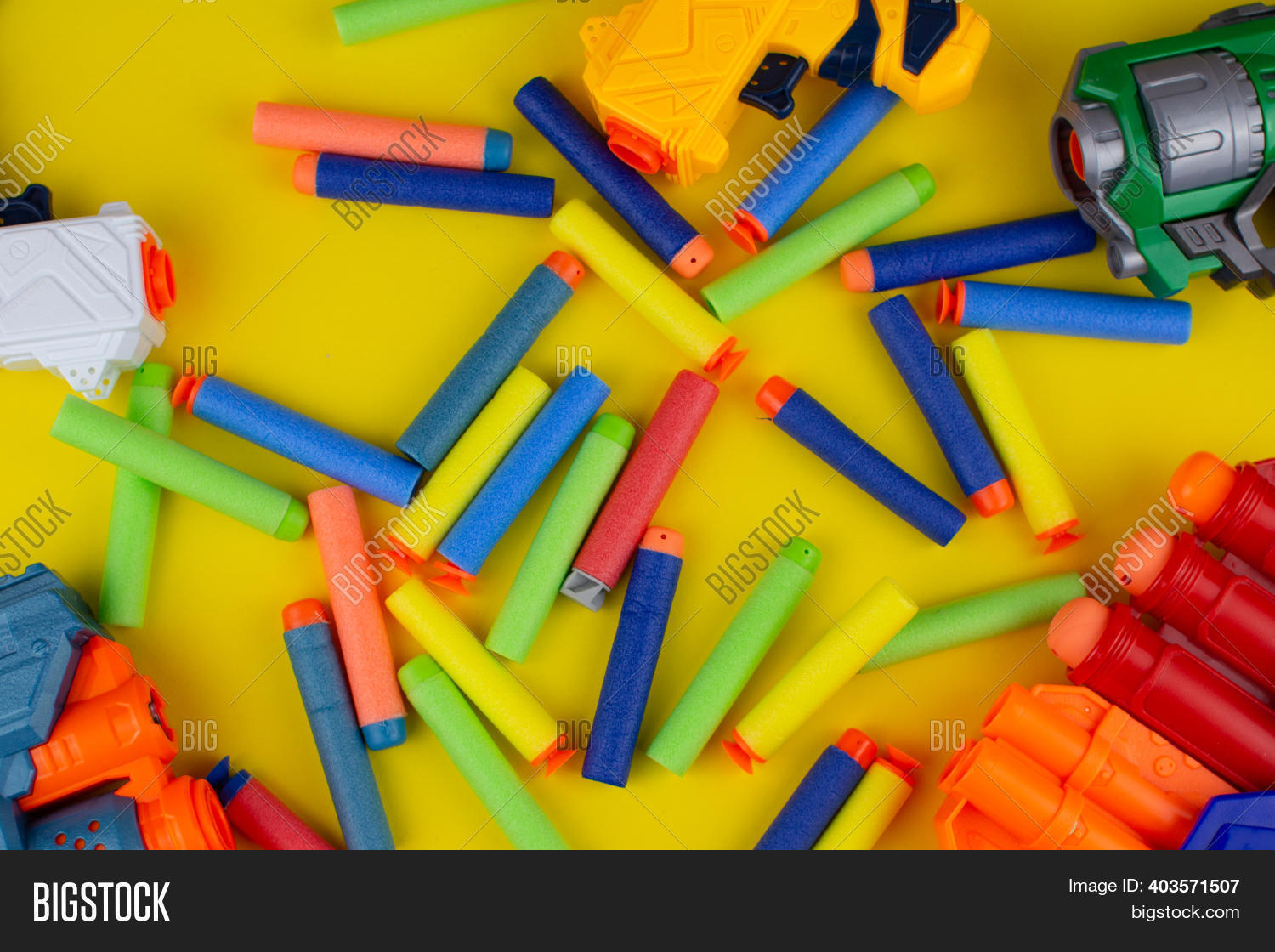Toy Gun Color Soft Image & Photo (Free Trial) | Bigstock