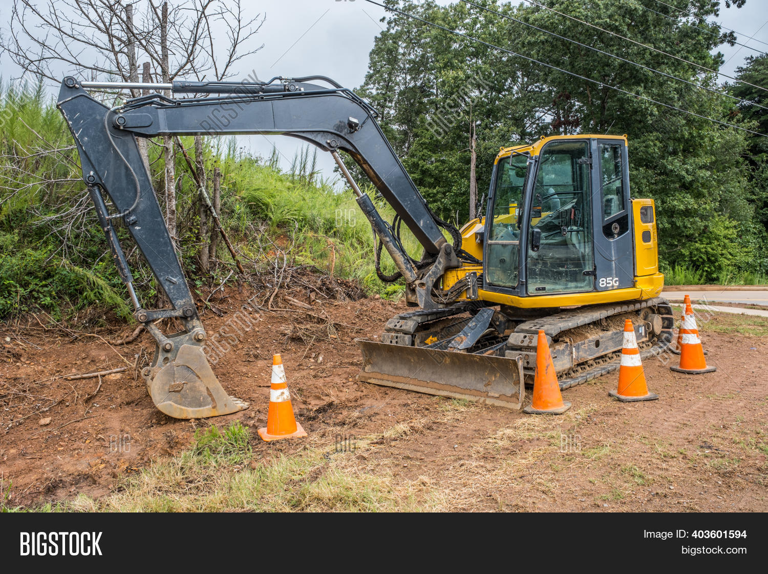 Small Bulldozer Image & Photo (Free Trial) | Bigstock