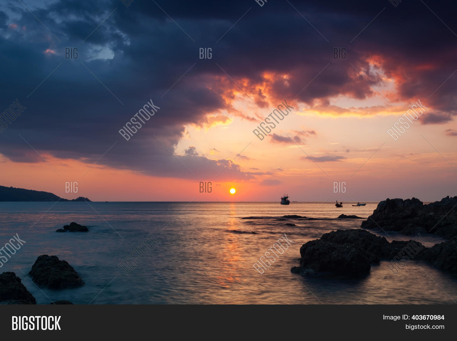 Seascape During Storm Image & Photo (Free Trial) | Bigstock