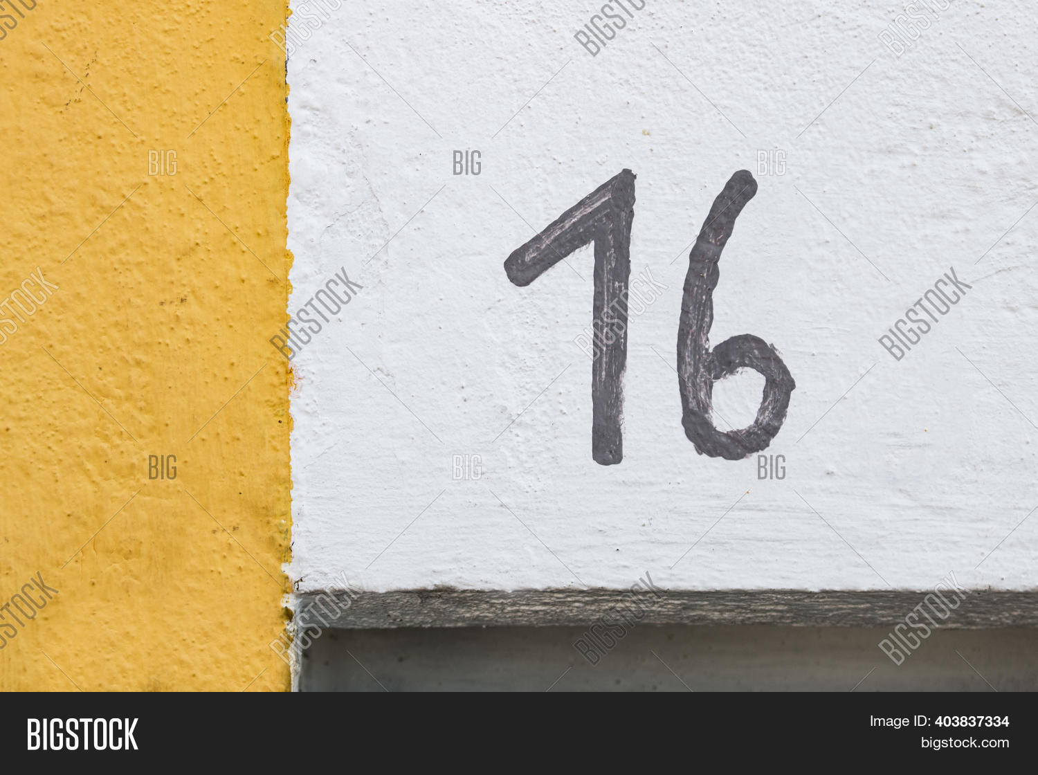 Number 16 Roughly Hand Image & Photo (Free Trial) | Bigstock