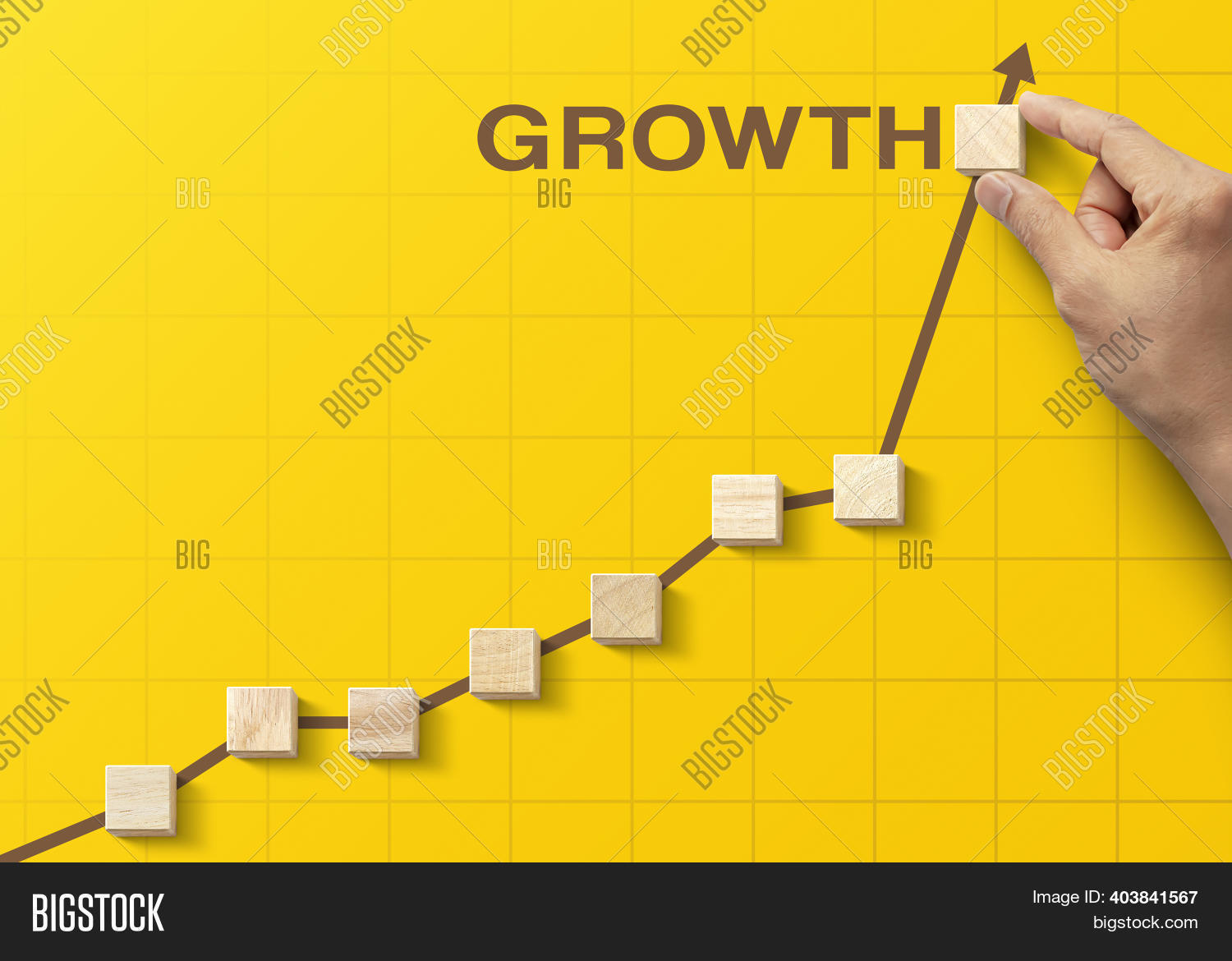 Wooden Blocks Arranged Image & Photo (Free Trial) | Bigstock