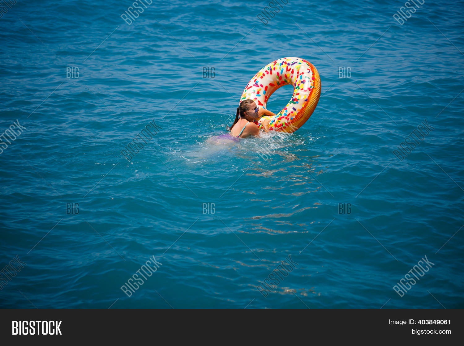 Young Woman Floating Image & Photo (Free Trial) | Bigstock