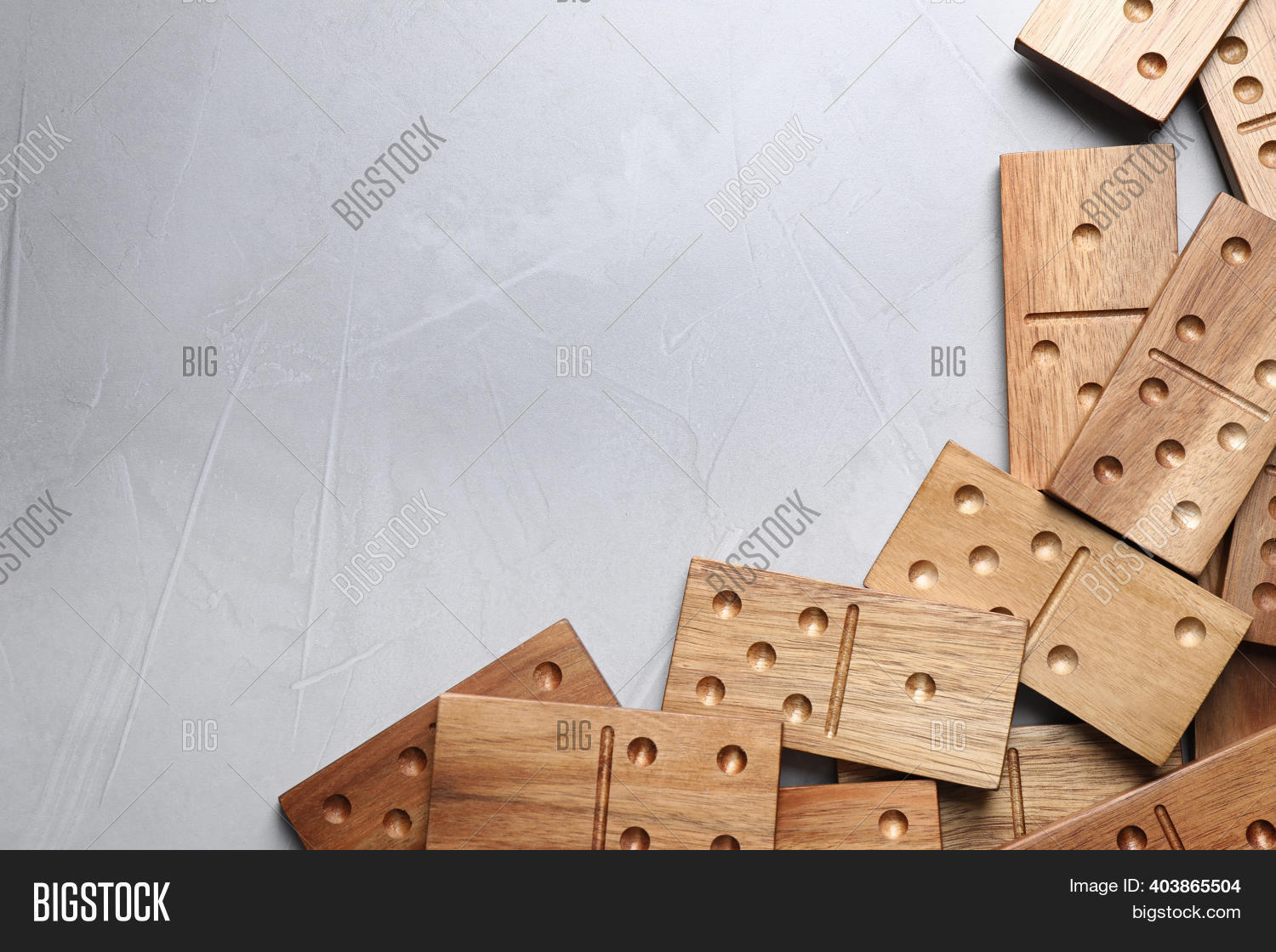 Wooden Domino Tiles On Image & Photo (Free Trial) | Bigstock
