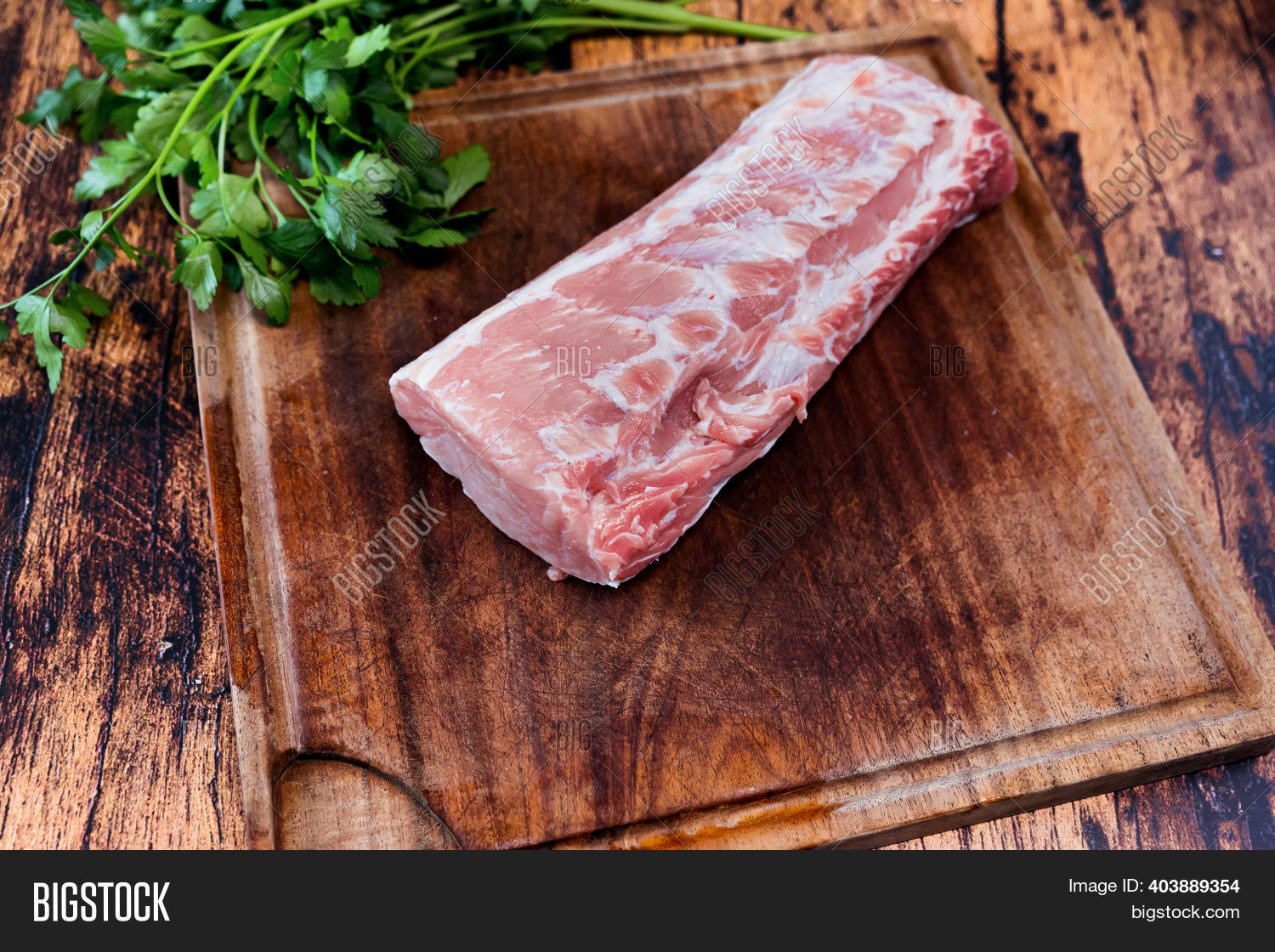 Fresh Pork Loin On Image & Photo (Free Trial) | Bigstock