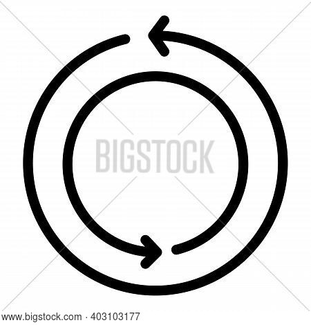 Circle Flow Icon. Vector & Photo (Free Trial) | Bigstock