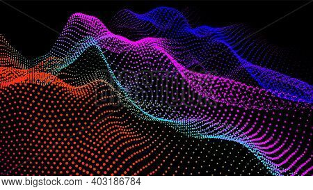 Sea Waves Node. Hud Vector & Photo (Free Trial) | Bigstock