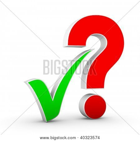 Check Mark Question Image & Photo (Free Trial) | Bigstock