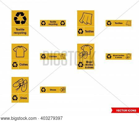 Textile Recycling Vector & Photo (Free Trial) | Bigstock