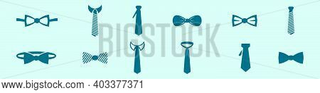 Set Cravat Cartoon Vector & Photo (Free Trial) | Bigstock