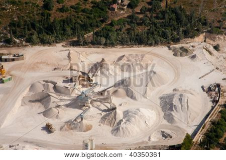 Aerial View Worksite Image & Photo (Free Trial) | Bigstock