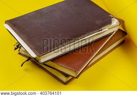 Stack Old Diaries Image & Photo (Free Trial) | Bigstock