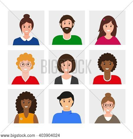 Smiling People Vector & Photo (Free Trial) | Bigstock