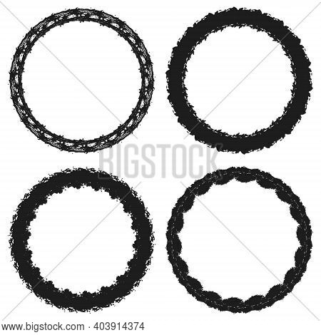 Distressed Circle Vector & Photo (Free Trial) | Bigstock
